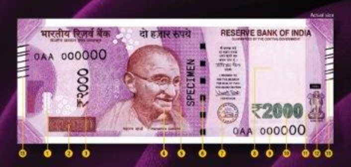 Know All About New 500 and 2000 Rupees Note Issued by Indian Government ...